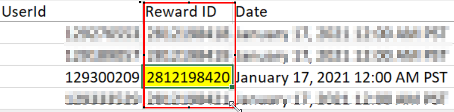 Why the guest timeline is showing error "Expired reward" while applying ...