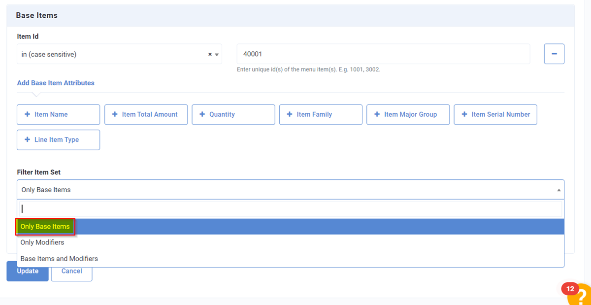 Why are modifiers being unexpectedly discounted?