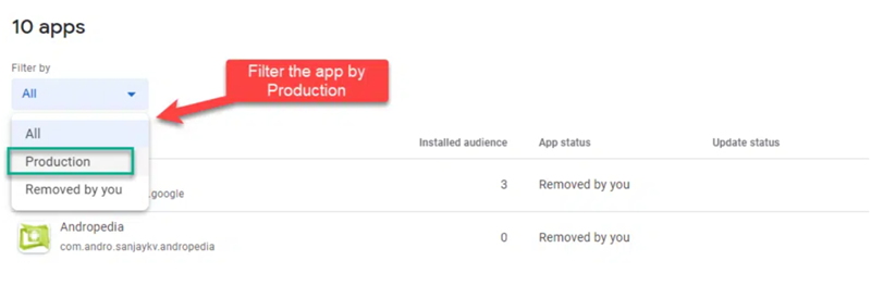 How to unpublish an app in the Google Playstore?