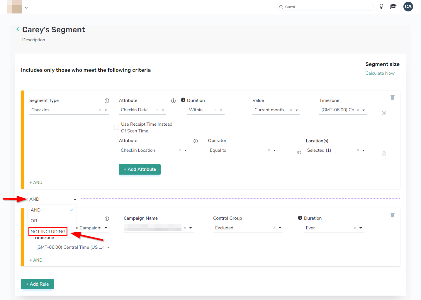 How can I find guests that were missed by a Post-Checkin campaign?