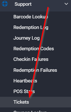 What is the process to enable "ticket" module on the platform?