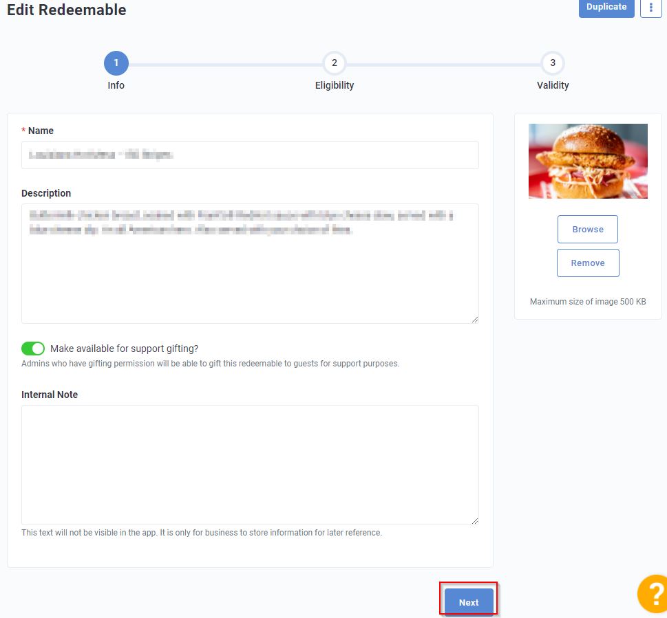 How to add a new redeemable to loyalty goals? (applies to Points Unlock ...