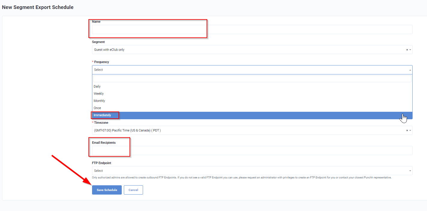 How do I export a segment to CSV file? (BETA)