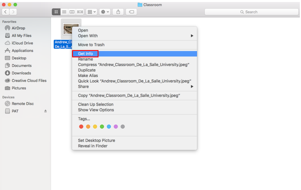 How to check an image's resolution? (Mac)