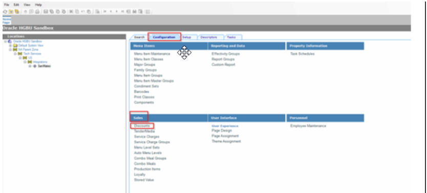 What is the necessary configuration for the Micros Simphony Discount in ...