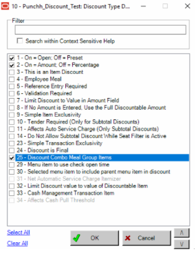 What is the necessary configuration for the Micros Simphony Discount in ...