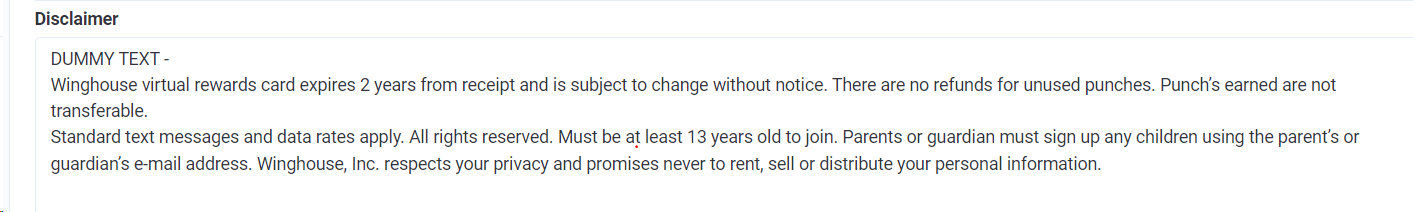 How to update your mobile app Information page