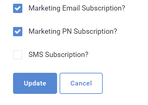 How do I manually unsubscribe a guest from receiving emails/SMS?