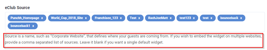 Where do I add new eClub Widgets for the Punchh iFrame?