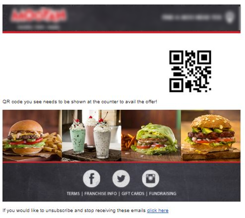 How to display a dynamic or promo code as a QR code?