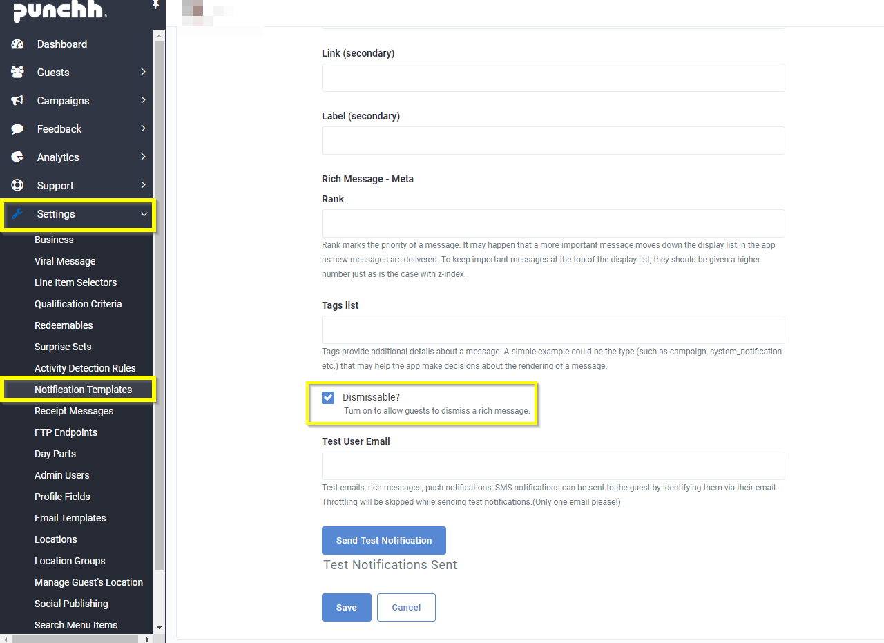 Why can't I dismiss a notification?