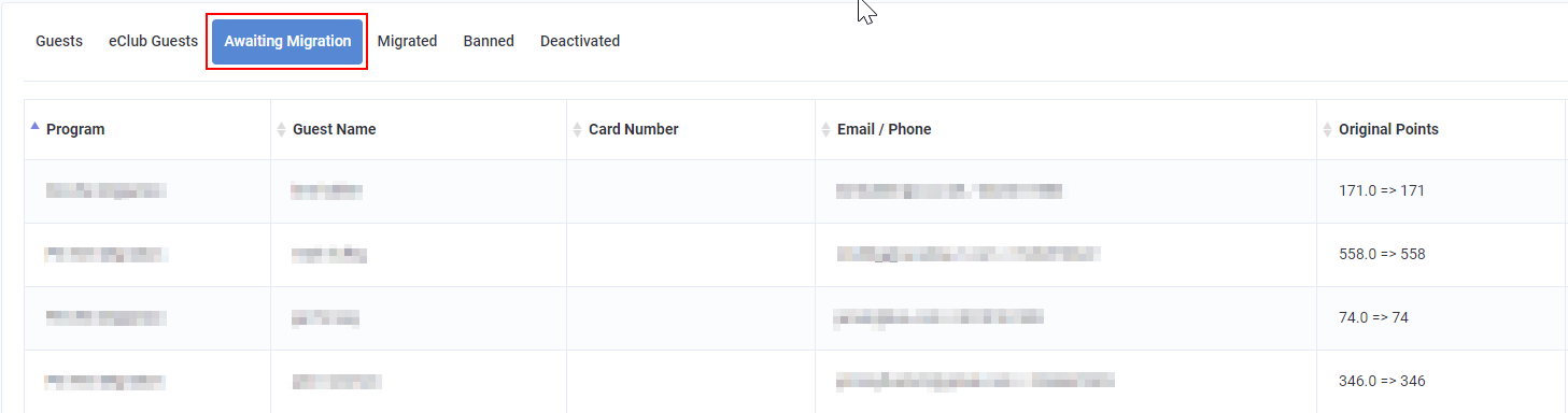 How to see a guest's migration status.