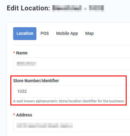How are locations store number chosen?