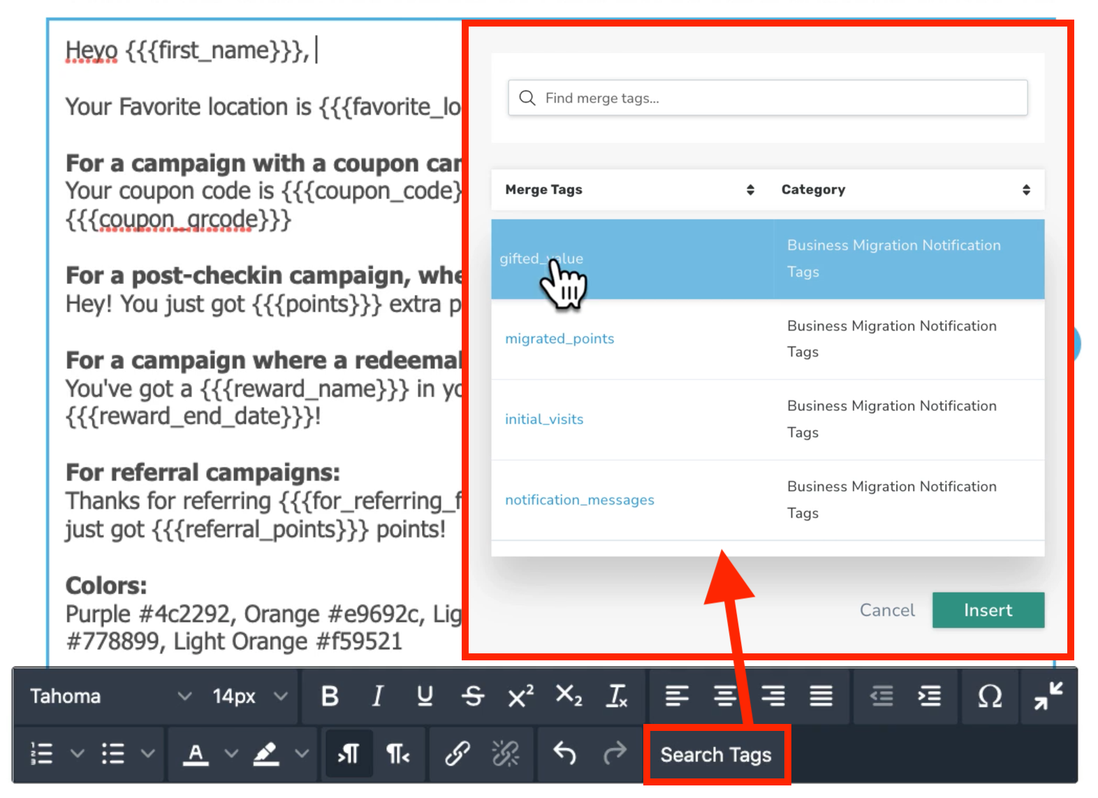 How Do I Personalize Campaign Messaging Using Dynamic Fields Merge Tags Message Tags