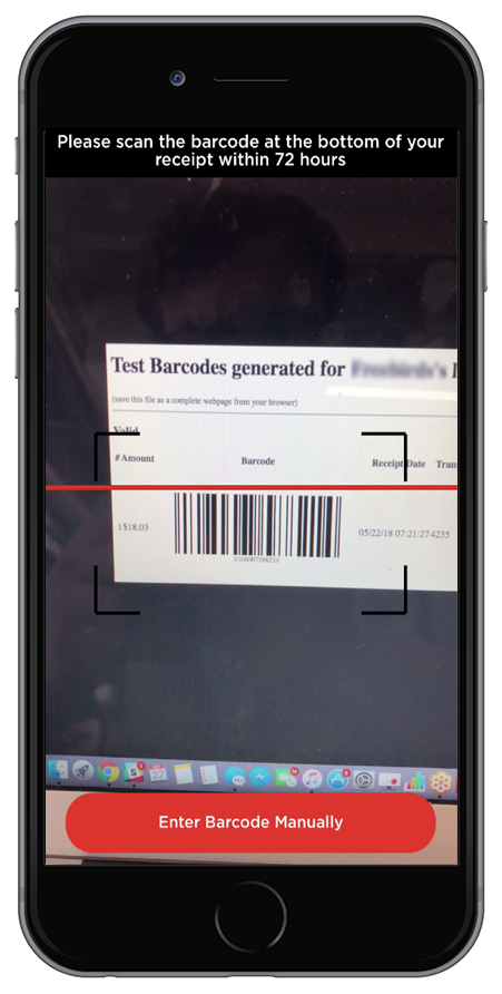 How do I create barcodes for Testing?