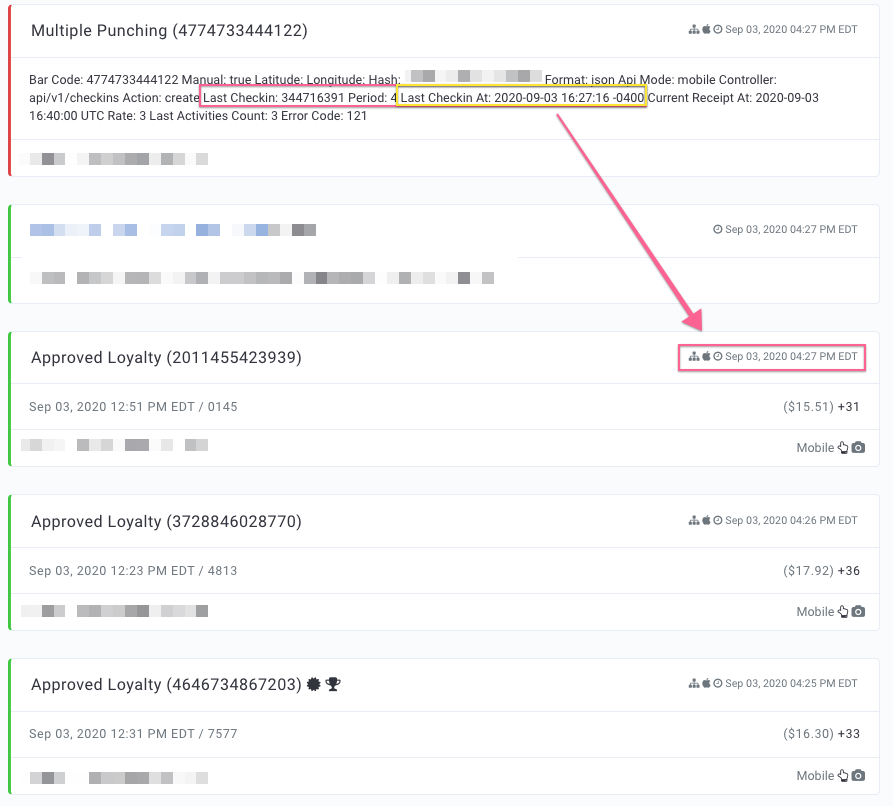 What is the Multiple Punching error?